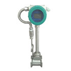 304 SS Clamp Type Vortex Flow Meter Temperature Pressure Compensation