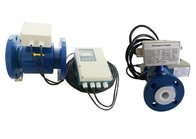 Waterproof IP68 Industrial Flow Meter / Combined Type Mag Flow Meter